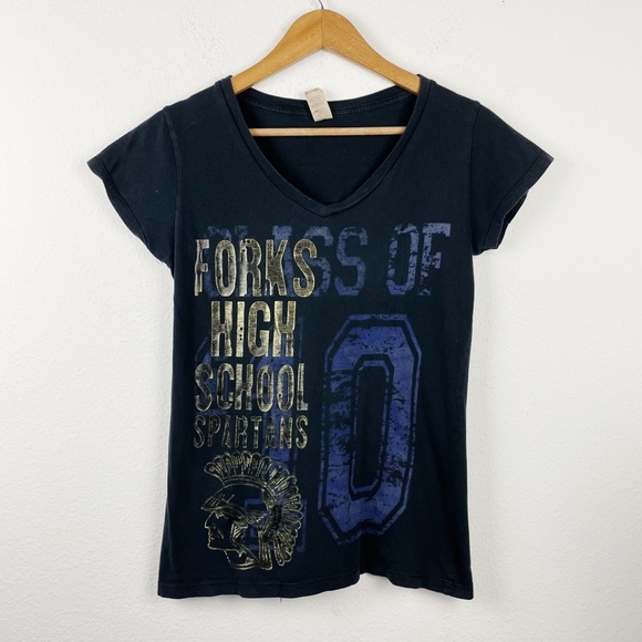 Vintage | Tops | Vintage Y2k Twilight Forks High School Shirt | Poshmark